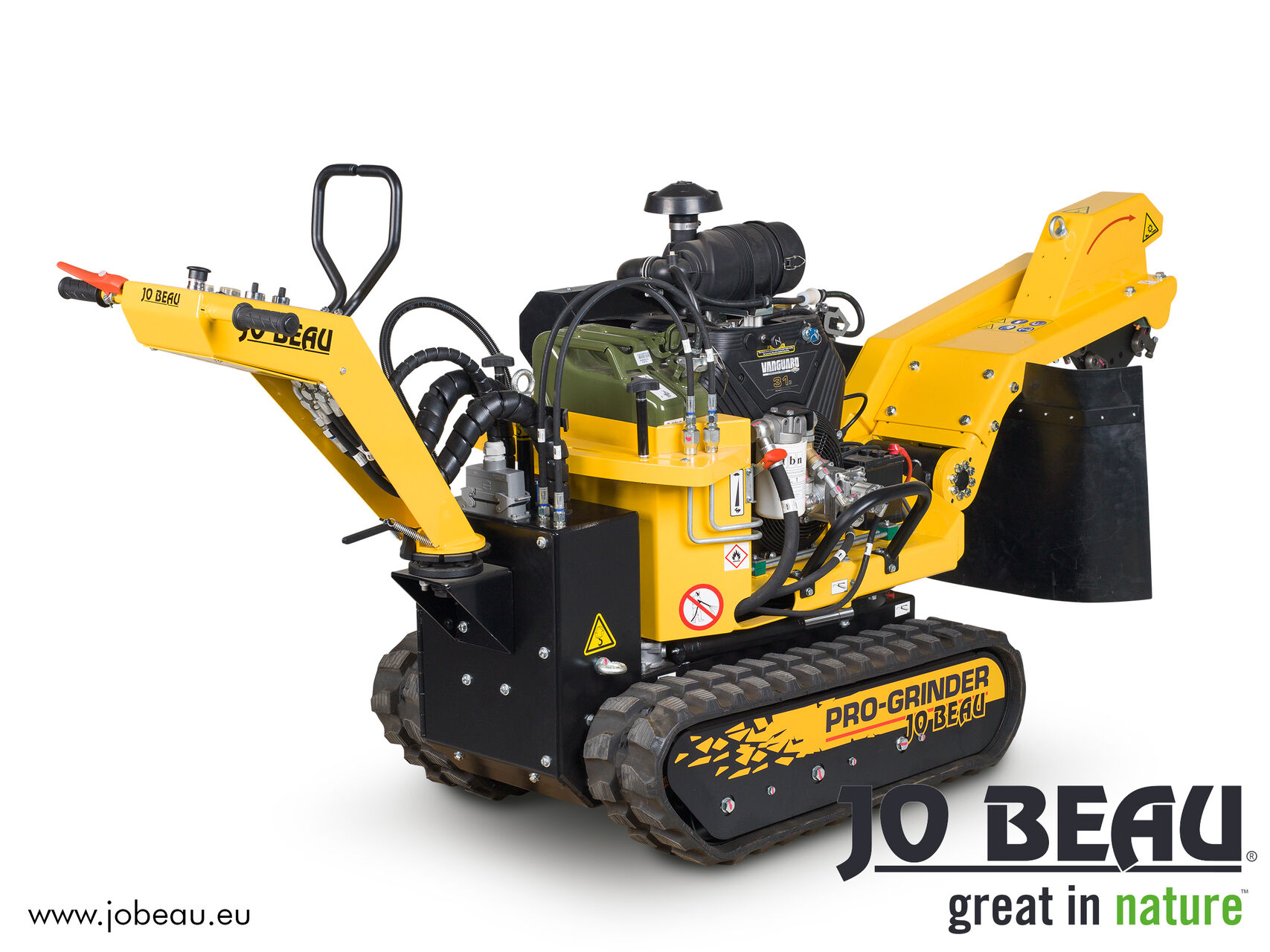 B31-110 Baumstubbenfräse - Delißen Forst & Kommunaltechnik