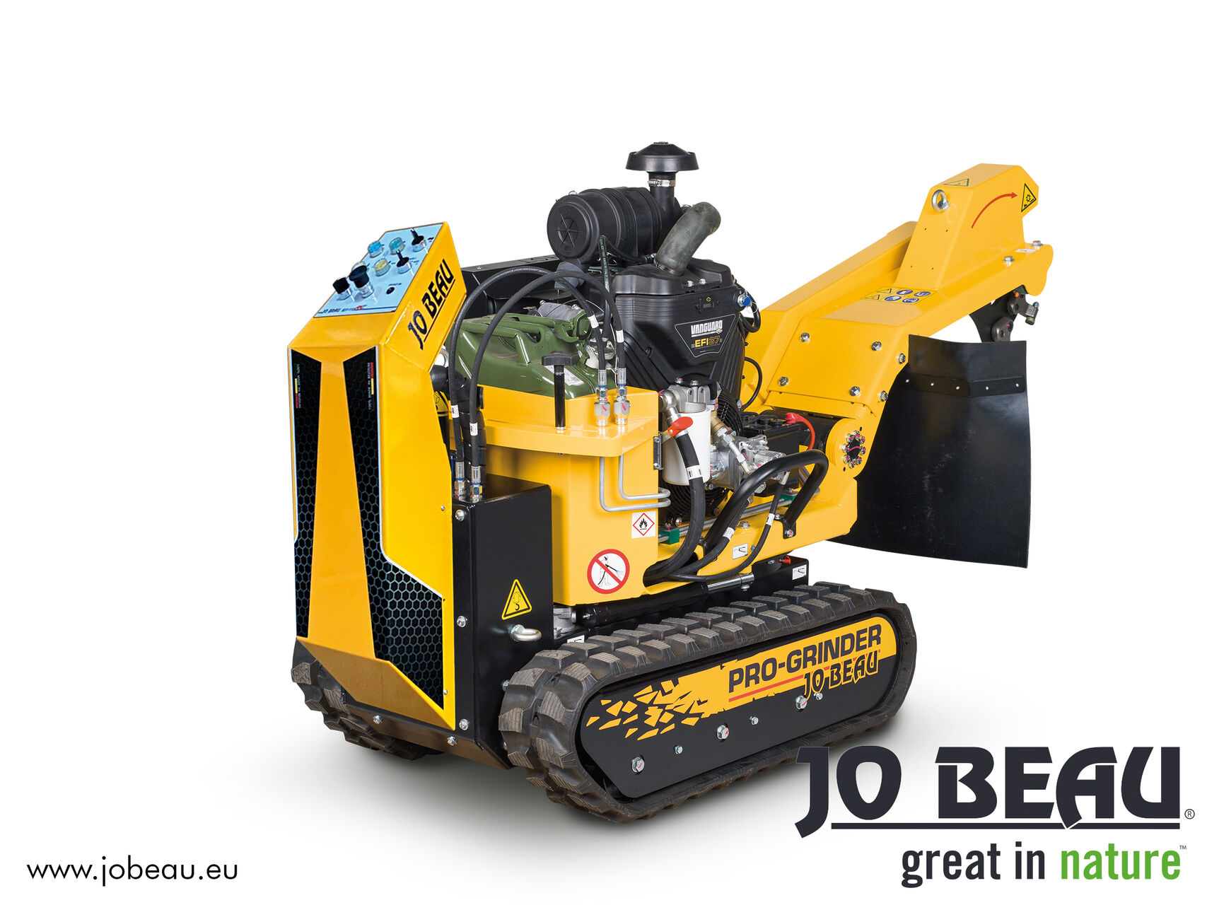 B37-110 RC Baumstubbenfräse - Delißen Forst & Kommunaltechnik